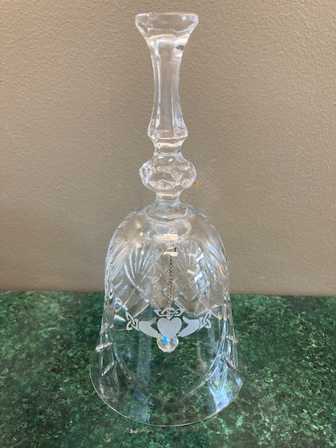 Derry Crystal "Make Up" Claddagh 6" Bell – Irish Crystal Company